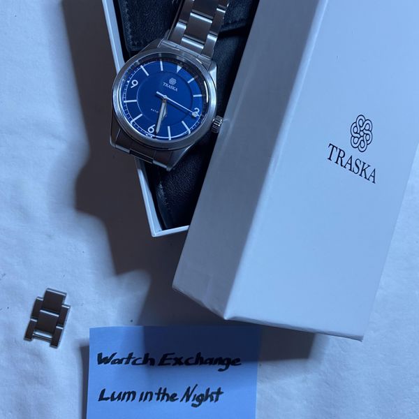 [wts] (REDUCED) Traska Summiteer, Blue dial, 38.5mm | WatchCharts