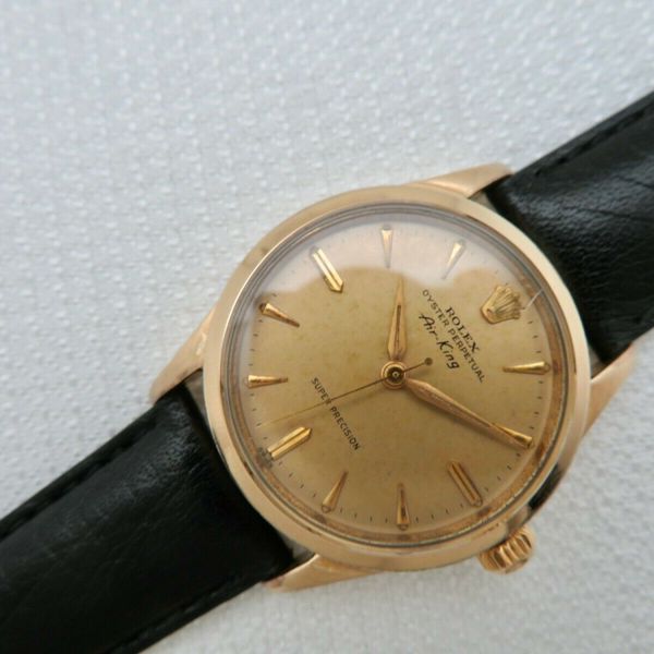 1958 Rolex Air King 5506 Cal 1530 Movement Butterfly Rotor (5512 5513 ...