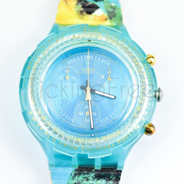 Swatch Special 1996 - SBZ103 - Mark Spitz - Nuovo | WatchCharts Marketplace