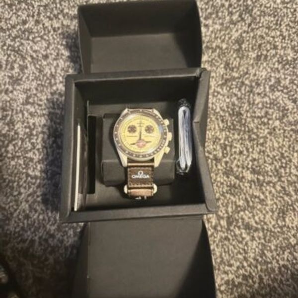 OMEGA x Swatch Speedmaster Mission To Saturn Chronograph | WatchCharts ...