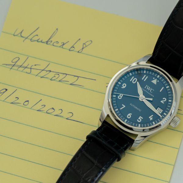 [WTS] IWC Pilot 36 IW324008 $2,749 | WatchCharts
