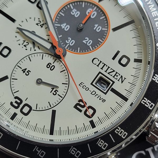 Citizen Brycen Chronograph Light Brown Dial Men's Watch CA0649-06X ...