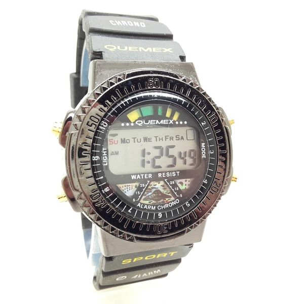 Men's Watch Digital WR Men's Wristwatch Alarm Chronograph Men's Watch ...