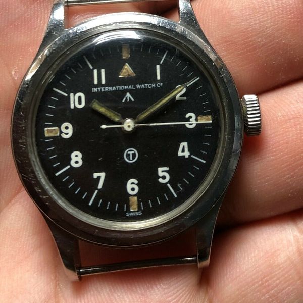 1950s Vintage IWC RAF British Military 6B / 346 Pilots Wristwatch ...