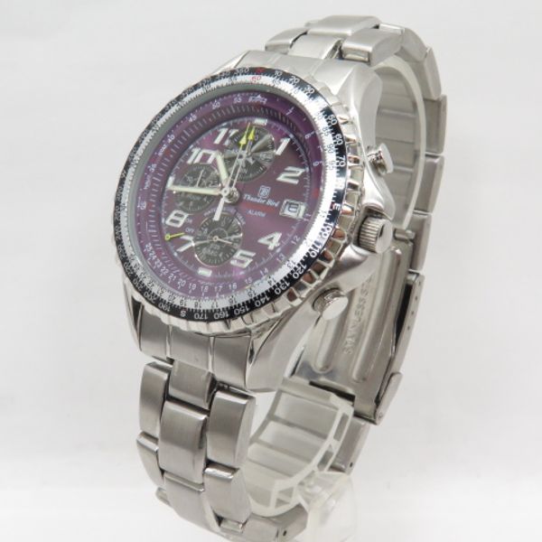 CITIZEN THUNDER BIRD OS80 0609 Citizen Thunderbird chronograph ...