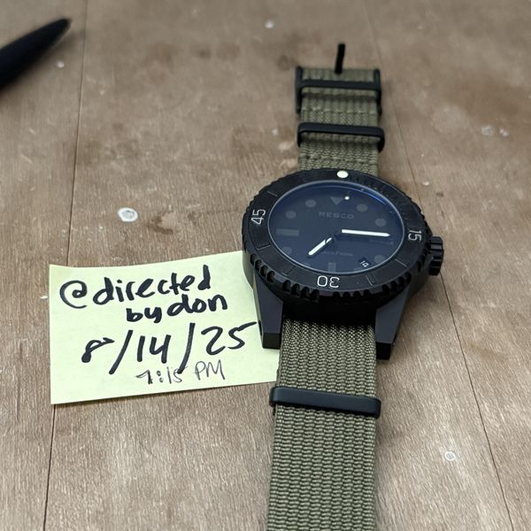 [WTS] Resco Black Frog Gen 2 Auto | WatchCharts Marketplace