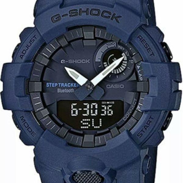 Casio G-Shock Quartz Movement Blue Dial Men's Watch GBA-800-2A Brand ...