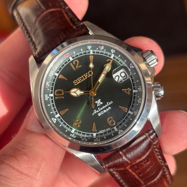 [WTS] Seiko Alpinist SPB121 box and card | WatchCharts Marketplace