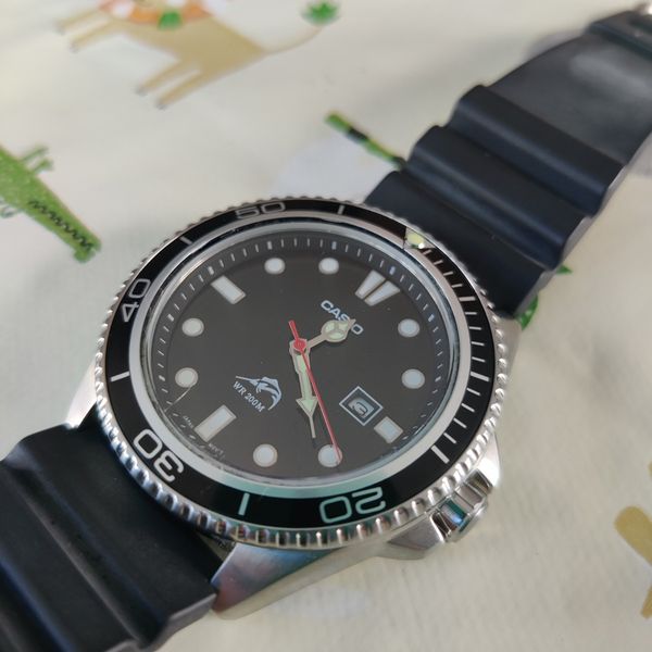 Casio Duro MDV106 Mens Quartz Dive Watch Modded | WatchCharts Marketplace
