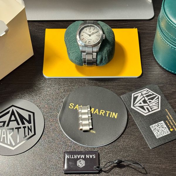 San Martin SN0144 JianZhan 36mm Miyota 9015 - Full Set | WatchCharts ...