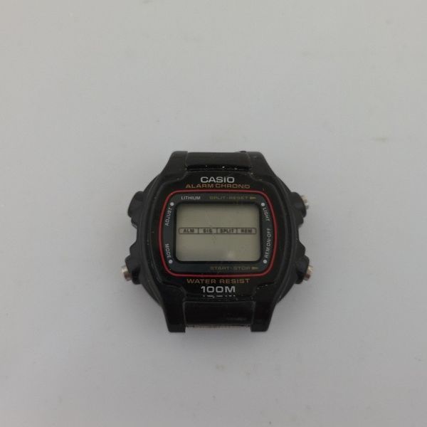 Vintage 1980â s CASIO W-726 Digital Watch Korea 100m Water Resist Alarm ...