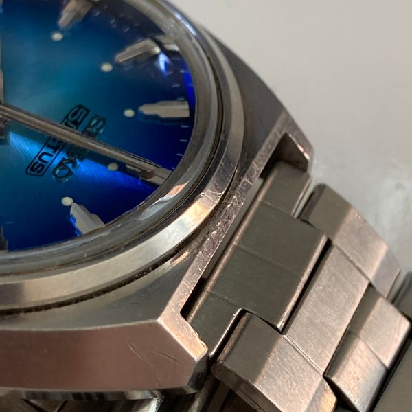 [WTS] Seiko 5 Actus 6106-7700 JDM Kanji "Blue Whirlpool" Dial | WatchCharts