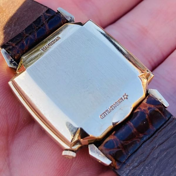 Hamilton Electric Watch, 10k Goldfill Gentâ s Circa 1960, Caliber 500 ...