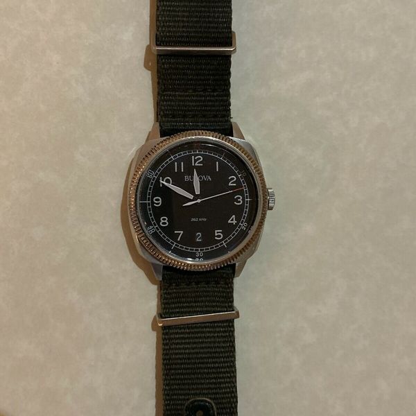 Bulova Military Men's Quartz Watch 96B229 | WatchCharts