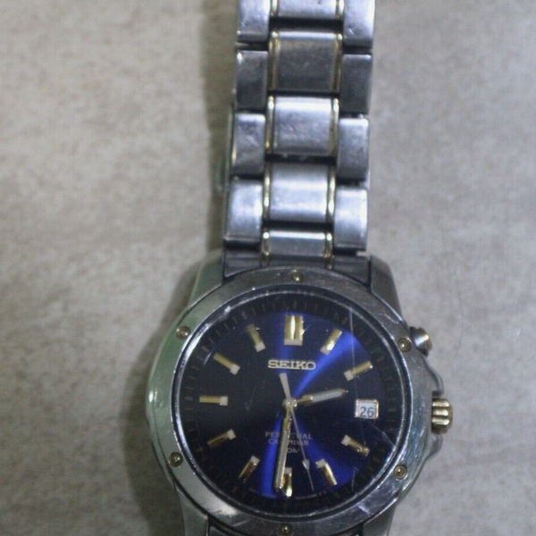 SEIKO Perpetual Calendar Quartz Men's Watch 6A32 00B0 | WatchCharts ...