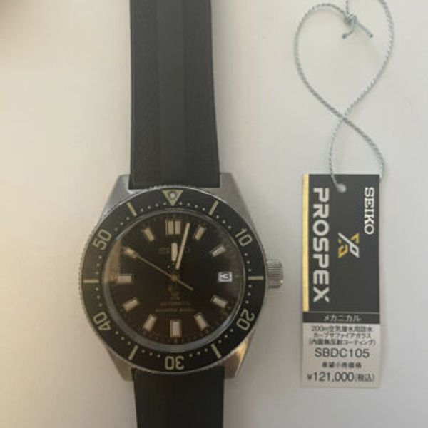 Seiko Prospex Men's Black Watch - SBDC105 | WatchCharts Marketplace