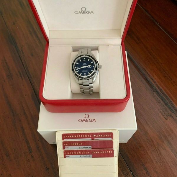 Omega Seamaster Professional Planet Ocean 45.5 600M | WatchCharts ...