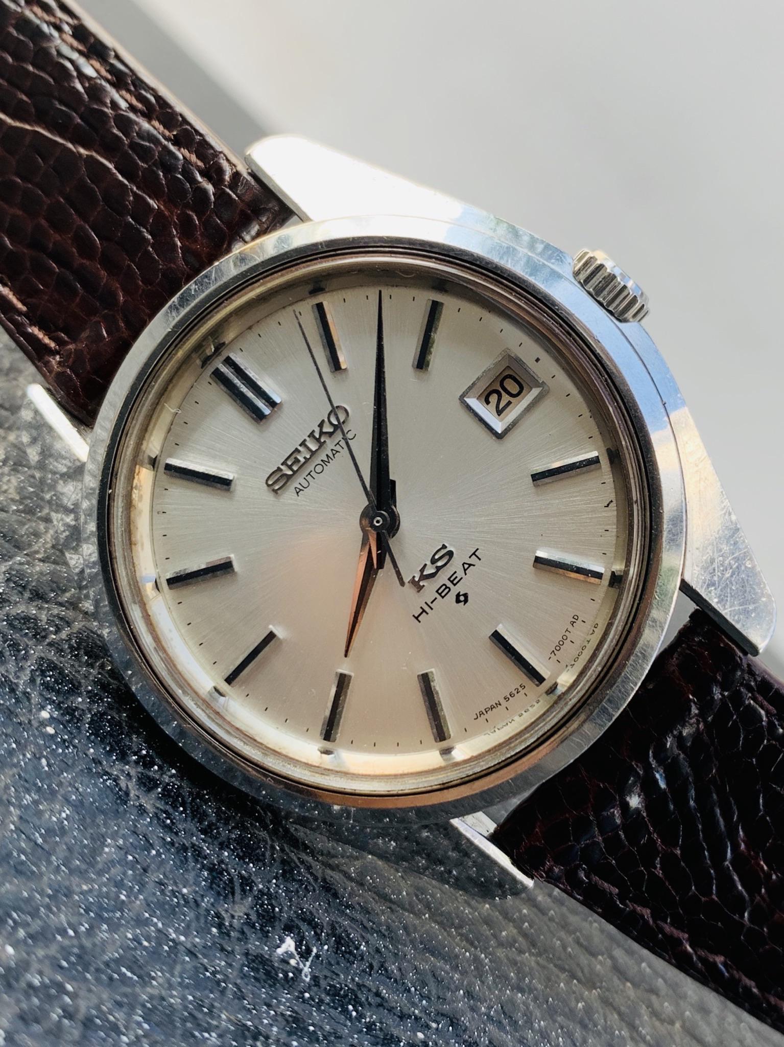 [WTS] Collector grade - Vintage King Seiko KS ref 5625-7000 - “Grammar design” | WatchCharts