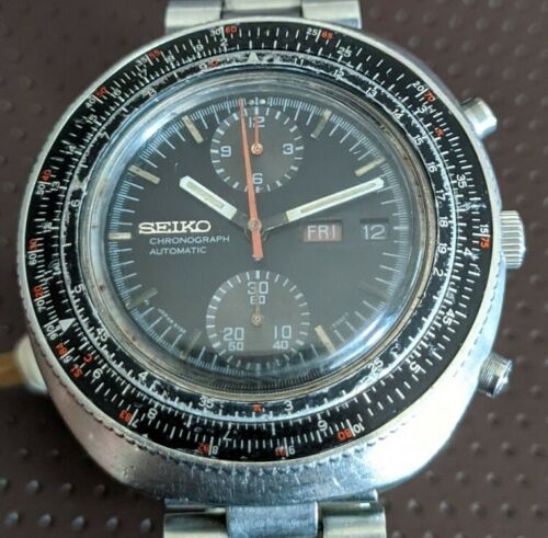 Seiko Calculator Slide Rule Automatic Chronograph 6138-7000 | WatchCharts