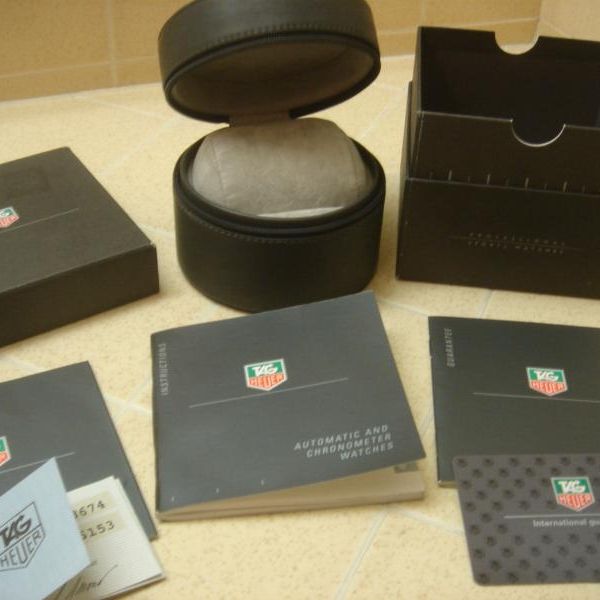 TAG Heuer Box and papers (no watch) | WatchCharts Marketplace