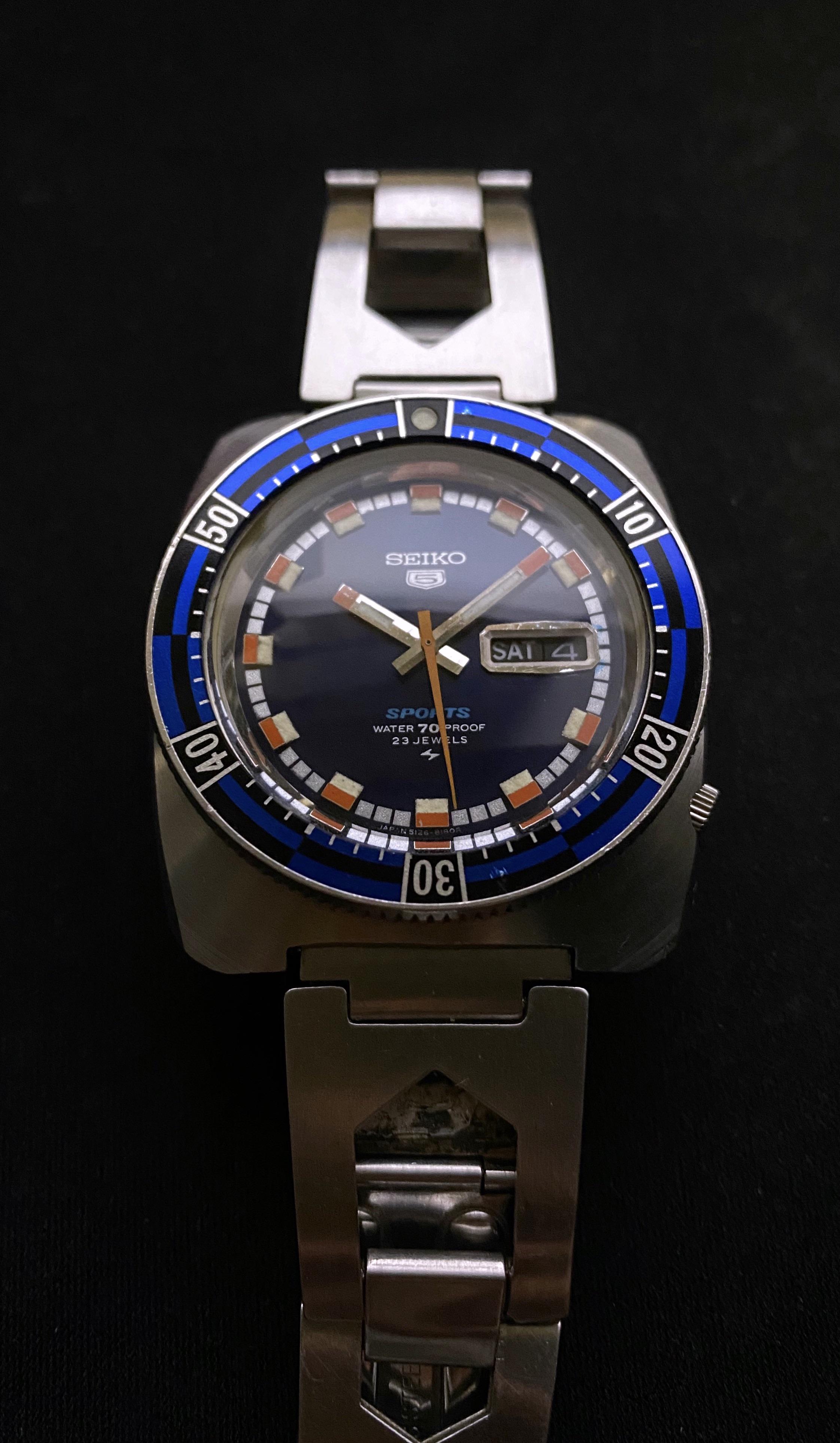 [WTS] Rare 1969 Seiko 5126-8120 "Rally Diver" | WatchCharts