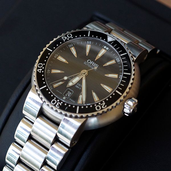 SOLD -- Oris TT1 - Model 7533P on Bracelet | WatchCharts Marketplace