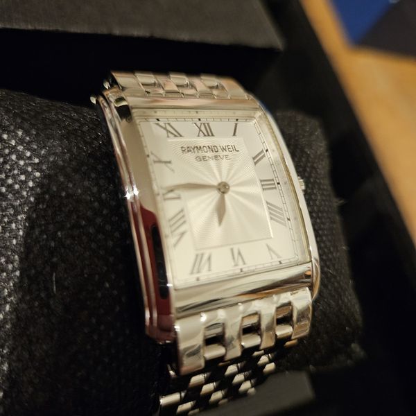 Raymond Weil Don Giovanni Tank Style Watch | WatchCharts Marketplace