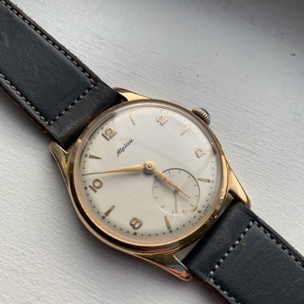 FS Alpina 592 gold plated 34mm | WatchCharts Marketplace