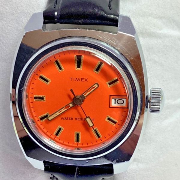 1972 Men’s Timex Sprite Mechanical Diver Watch France 237722572 ...