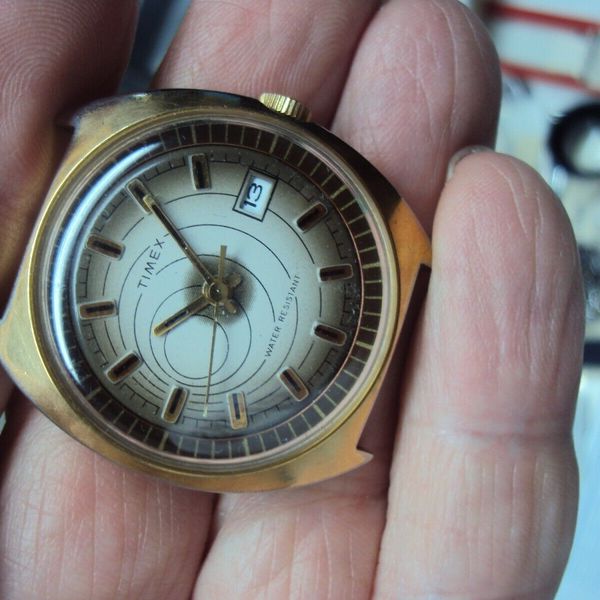 Vintage 1974 Timex Orbit Dial Marlin - Manual Wind Watch | WatchCharts ...