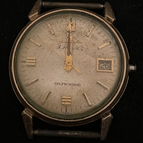 Vintage 1964 Bulova Cal 11CRACD 30 Jewel Automatic Men's Watch Parts ...