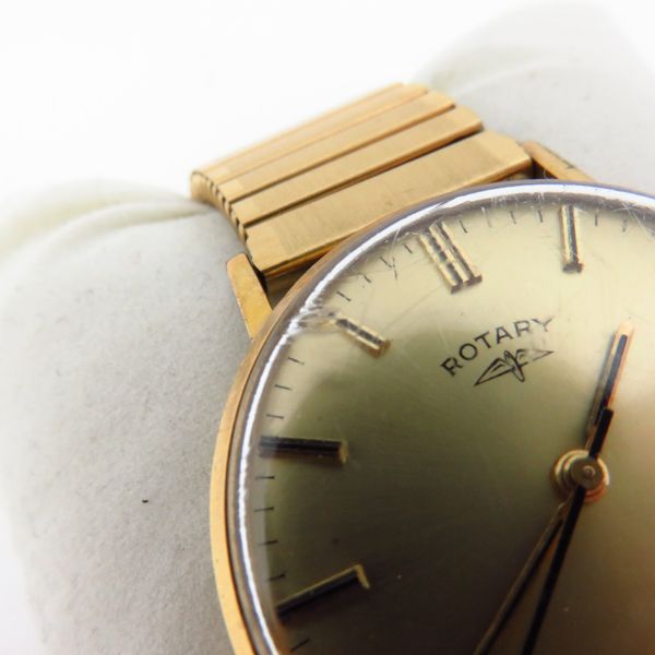 Vintage Rotary Mechanical Manual Wrist Watch - Running, Needs Service ...