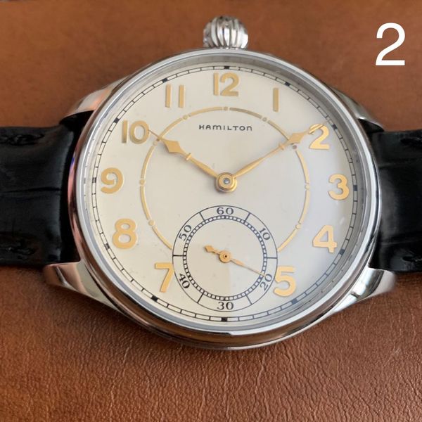 FS : Driver's Watch or Racer's Watch Custom Case Hamilton 917 Movement ...