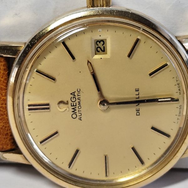 Vintage Omega DeVille Automatic Men's Watch Ref.166.0086Cal.1002 ...