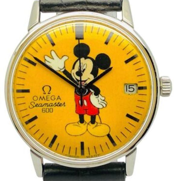 Vintage Omega Seamaster 600 Mickey Mouse Date 1966 Cal. 611 SS Ref. 136 ...