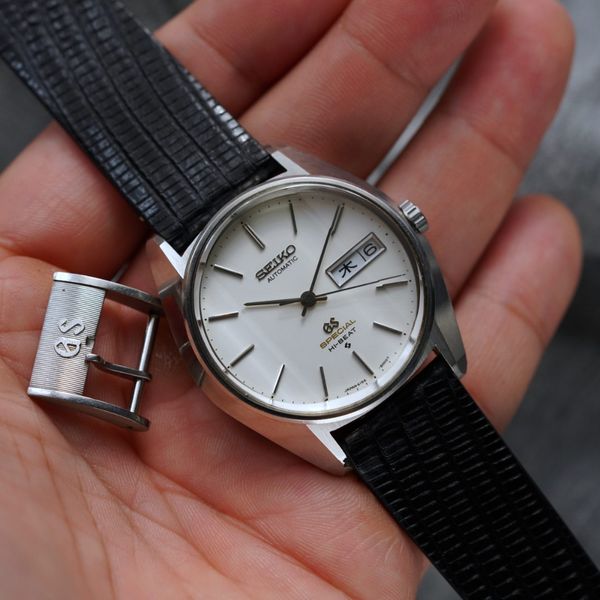 Grand Seiko Special 6156-8001 with GS Buckle | WatchCharts Marketplace