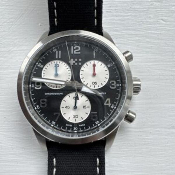 Christopher Ward C63 Valour chronograph Canvas Strap | WatchCharts ...