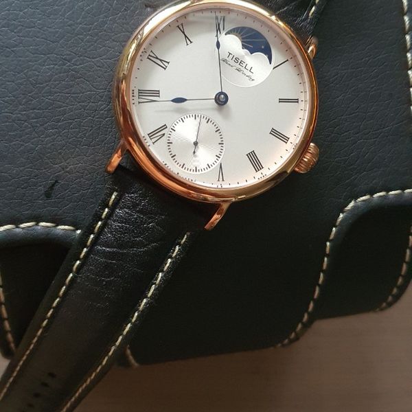 Tisell moonphase mechanical handwind | WatchCharts