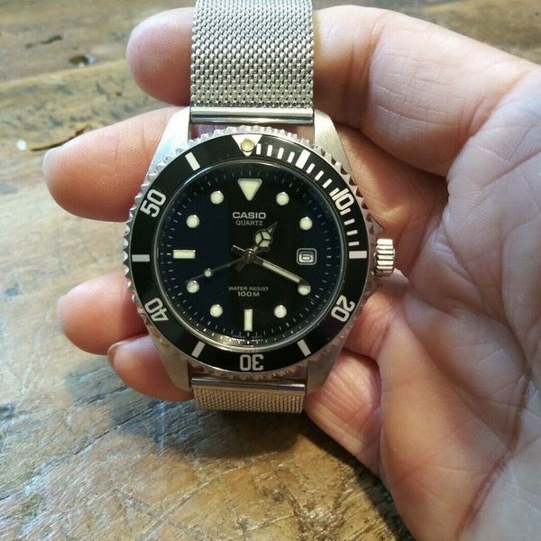 Casio MTD-1010 Submariner 100M Diver Mens Watch | WatchCharts Marketplace