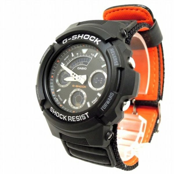 [Used] CASIO G-SHOCK AW-591MS-1AJF Anadigi Black Casio Digital Analog ...