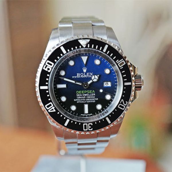 FS ROLEX DeepSea Sea-Dweller James Cameron Deep Blue 44mm Ref. 116660 ...
