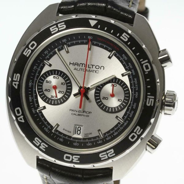 FS: HAMILTON PAN EUROP PANDA DIAL CHRONO AUTO DATE 60 HRS PR 330 FT WR ...