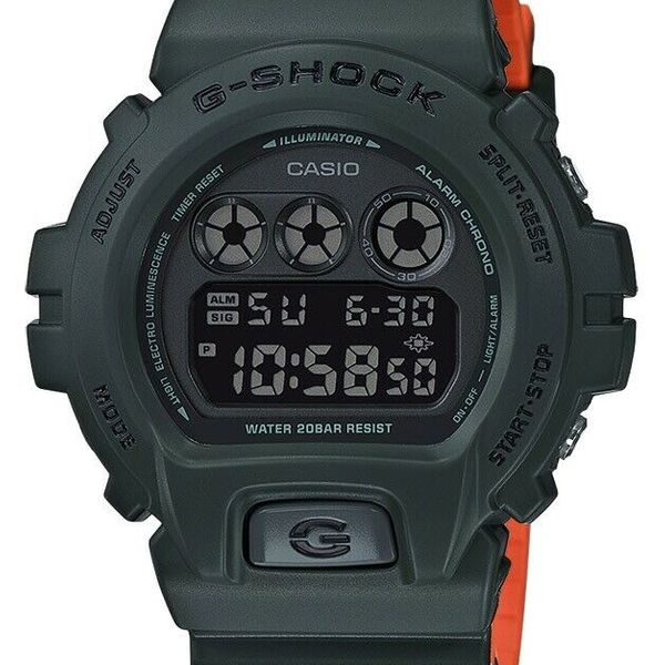 Casio G Shock DW6900 DW-6900LU-3ER Military Series Tactical Navy Seals ...