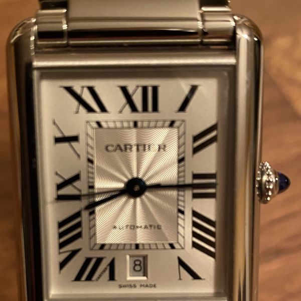 FS: Cartier Tank Must De Cartier Extra Large Silver Dial Complete Set ...