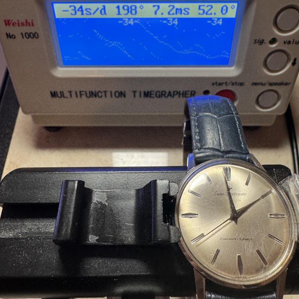 [WTS] Vintage 1960s Seiko Sportsmatic 15017 Diashock 17 Jewels Classic ...