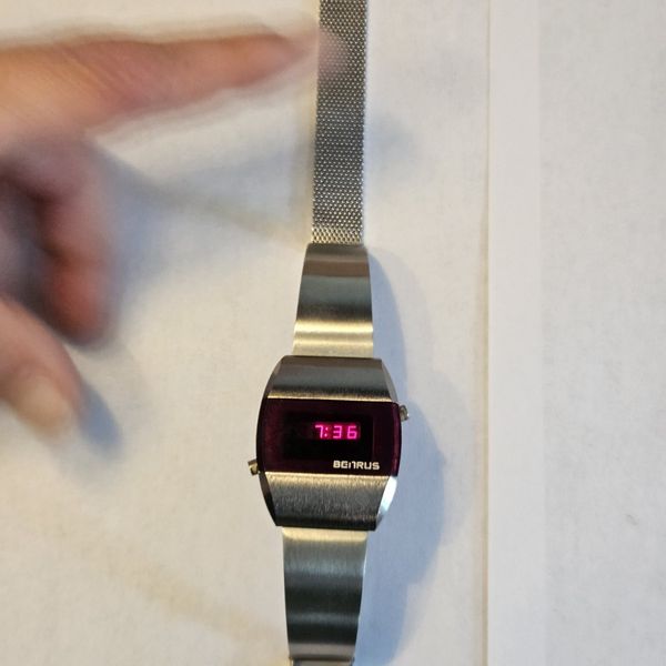 BENRUS TECHNI QUARTZ SIX FUNCTIONS LED Digital Quartz Men's Watch JP | WatchCharts Marketplace