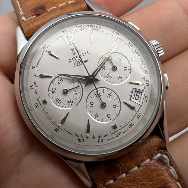ZENITH PRIME EL PRIMERO CHRONOGRAPH MANUAL REF 01.0010.420 MEN'S WATCH ...