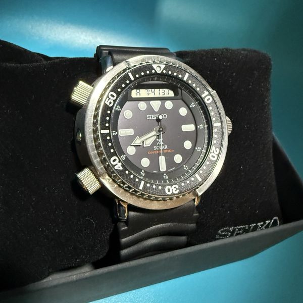 Seiko Prospex Men's Black Watch - SNJ025 | WatchCharts Marketplace