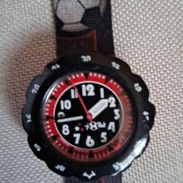 Swatch flik flak Boy’s Football Watch | WatchCharts Marketplace