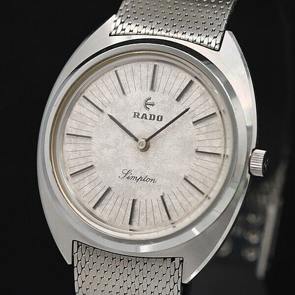 RADO Watch Simplon Men's Hand Winding St.Steel T3918 | WatchCharts ...